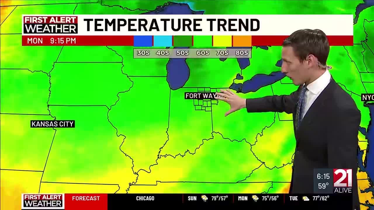 First Alert Forecast: Meteorologist Brian Barrett Sunday Morning ...