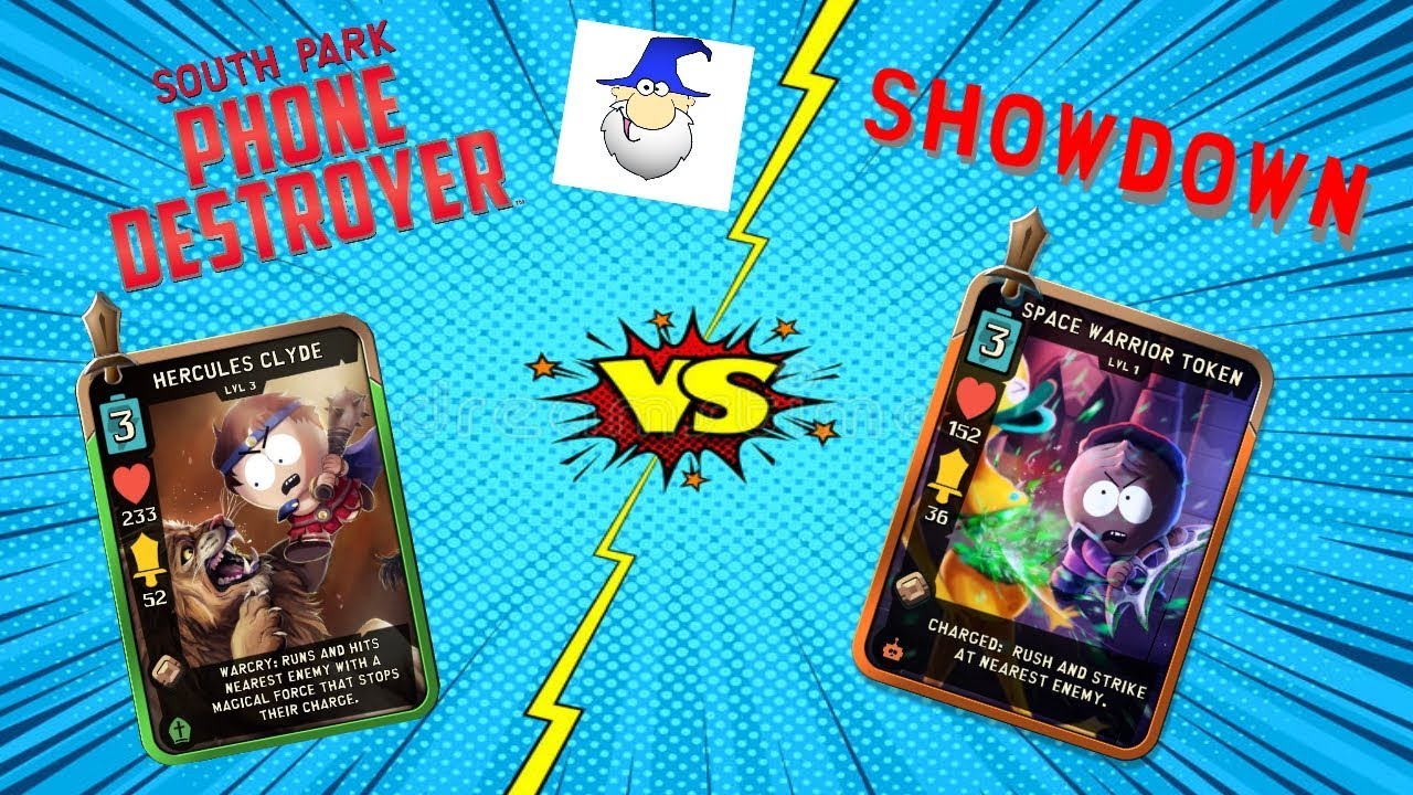 South Park Phone Destroyer - Card Showdown (Hercules Clyde vs Space ...