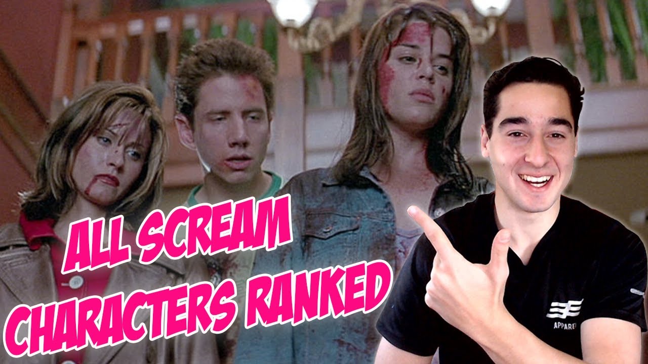ALL SCREAM FRANCHISE CHARACTERS RANKED | TIER LIST - YouTube
