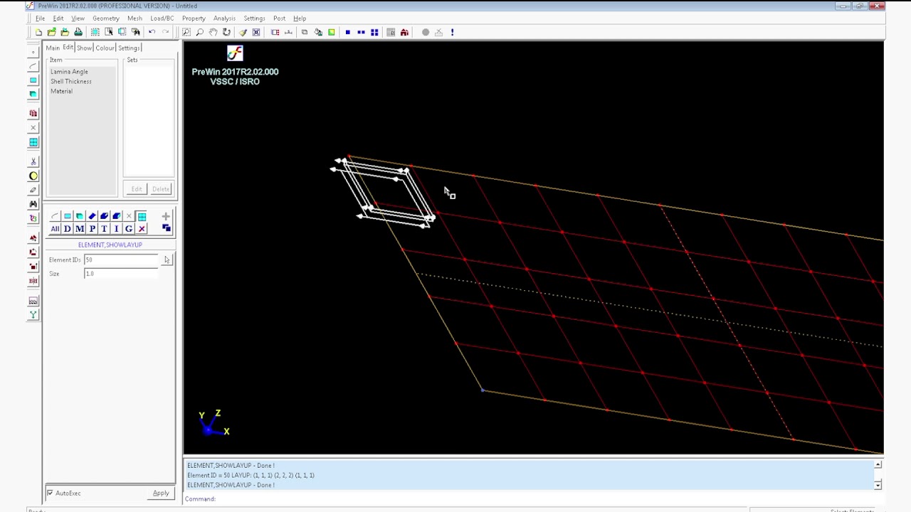 Static analysis of composite plate - YouTube