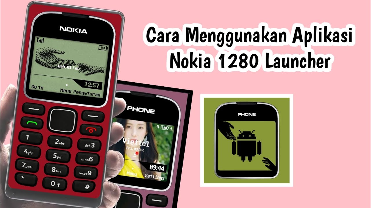 Cara Menggunakan Aplikasi Nokia 1280 Launcher - YouTube