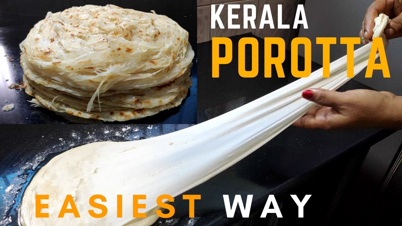 How to make Kerala Porotta | ഇനി വീശേണ്ട വലിച്ചാൽ മതി!!! | Soft layered ...