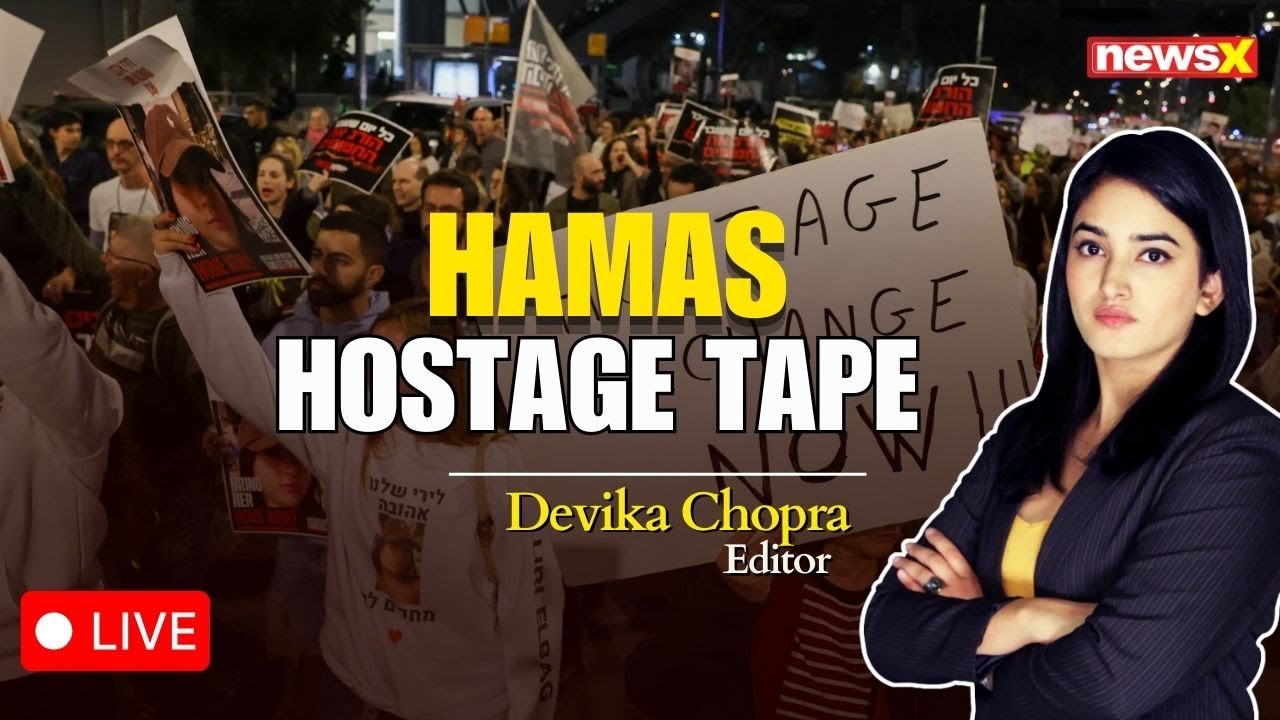 LIVE: Hamas Releases Video Of Israeli Hostage | Will Qatar Truce Deal Happen? | NewsX - YouTube
