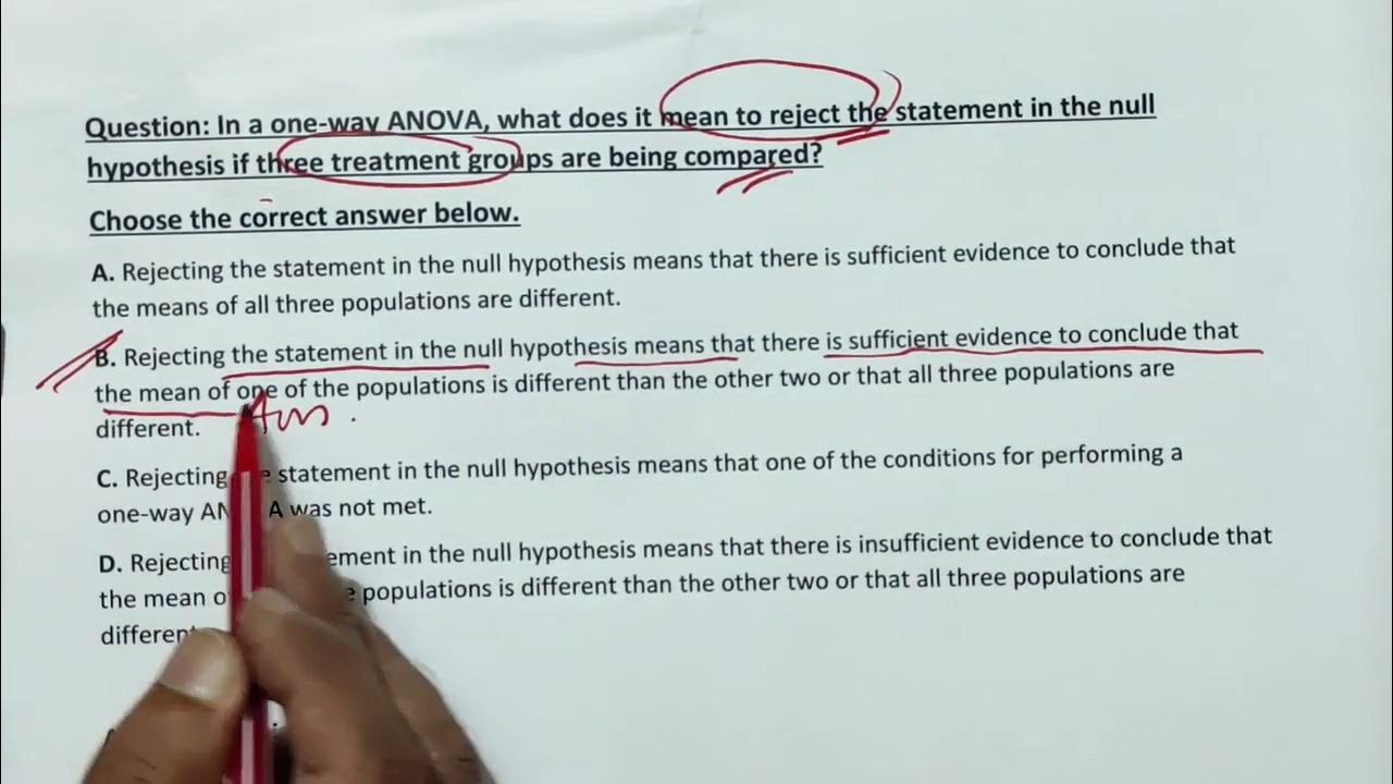 In A One way ANOVA What Does It Mean To Reject The Statement In The in-a-one-way-anova-what-does-it-mean-to-reject-the-statement-in-the