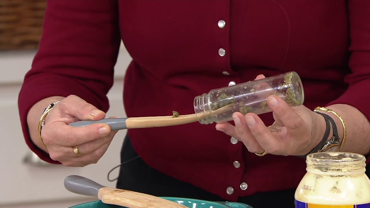 Mad Hungry 5-Piece Multi-Use Bamboo Spurtle Set on QVC - YouTube