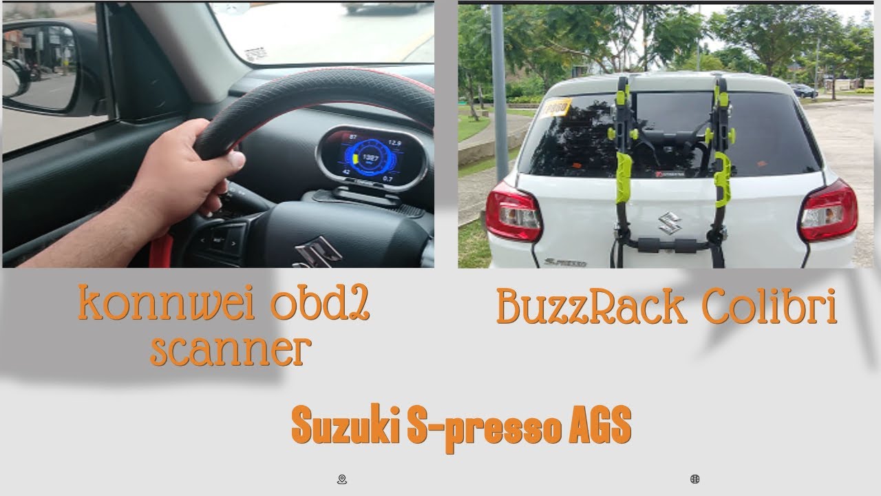 Just installed the konnwie OBD2 Scanner and the bikerack BUZZRACK ...
