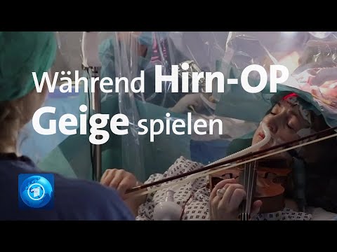 Während Hirn-Operation: Londoner Patientin spielt Geige im OP