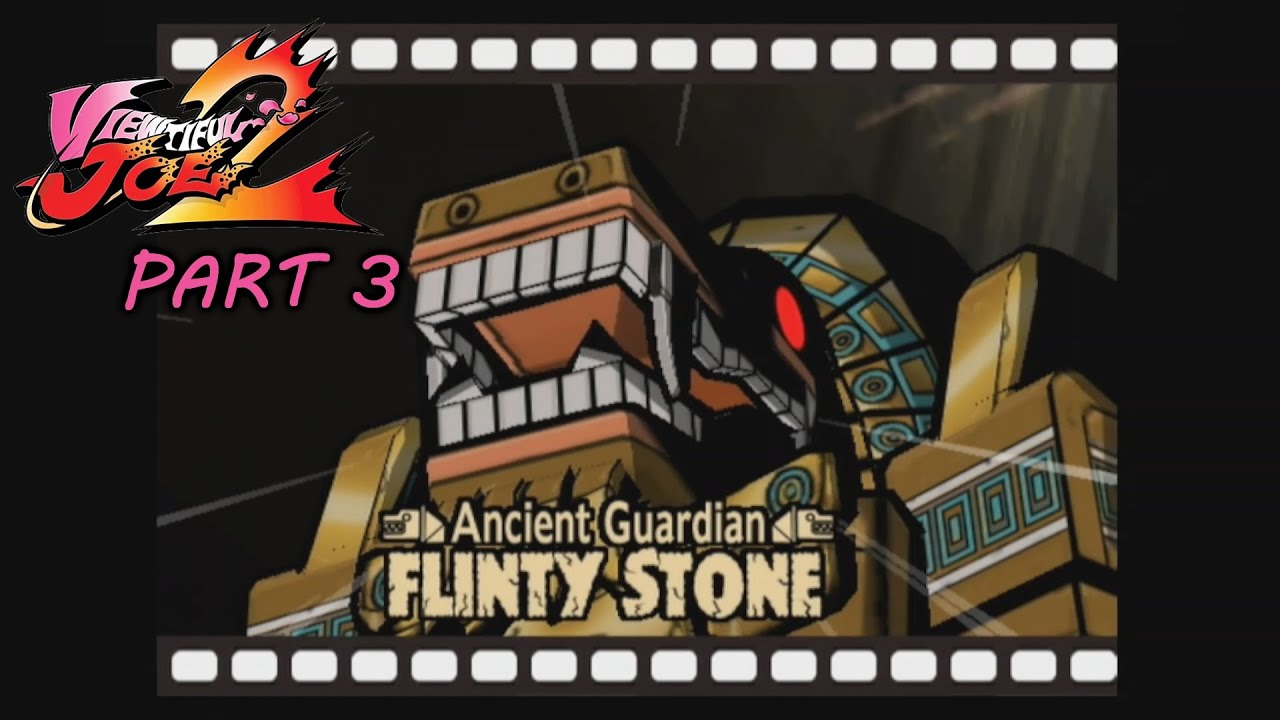 Viewtiful Joe 2 (Adults) Part 3 ~ The Flinty Stone Boss Fight, Goes On ...