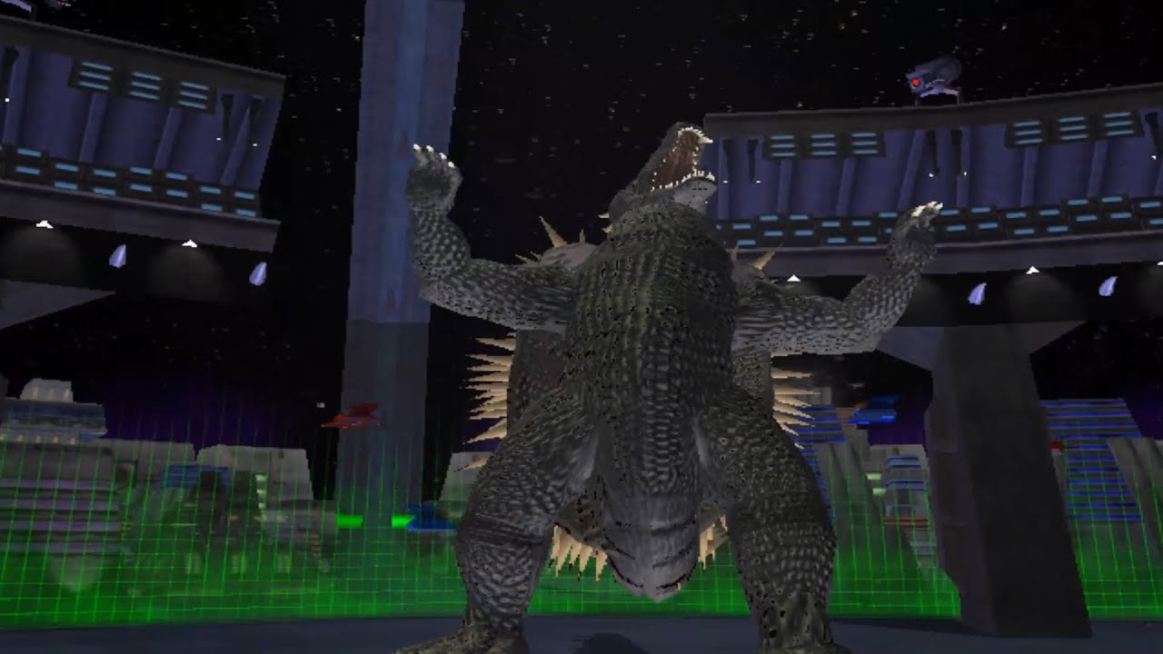 ANGUIRUS ANNIHILATES EVERYONE! - Godzilla: Destroy All Monsters Melee ...