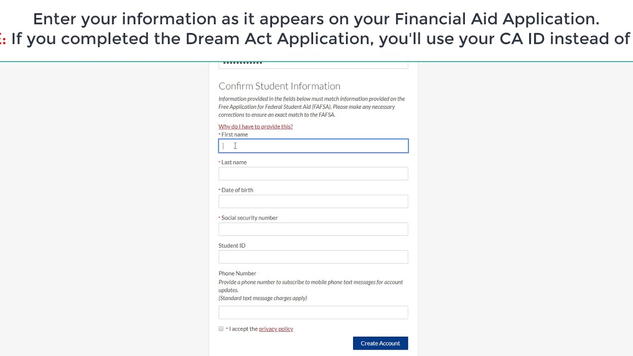 How to Create a Student Account - YouTube