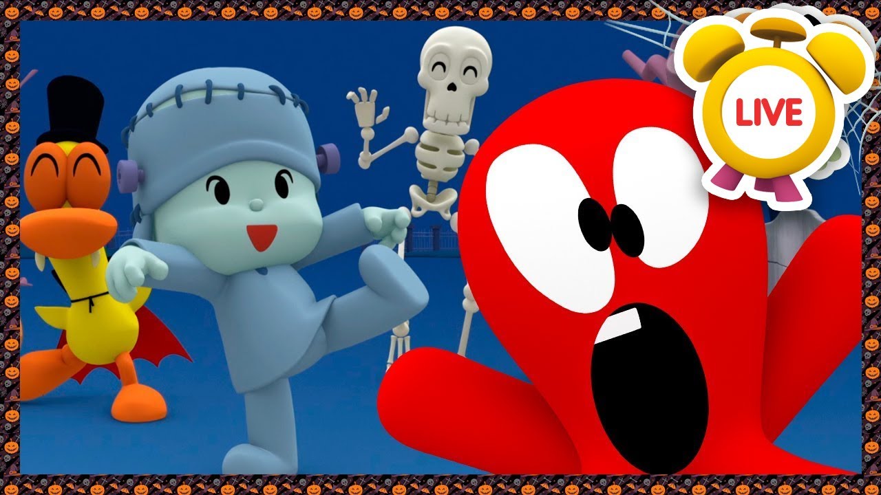 💀 Halloween: ¡Boo! El miedo 💀 | DIBUJOS ANIMADOS y CARICATURAS para ...