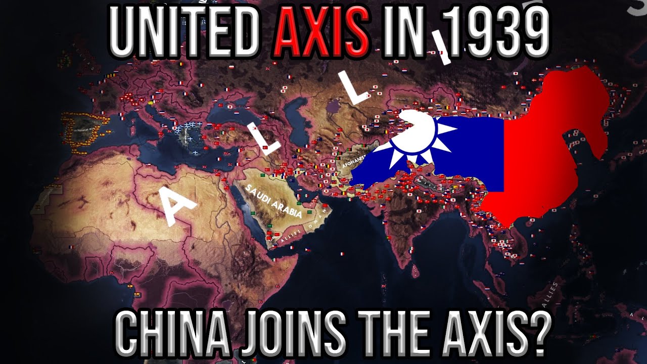 What if the AXIS was UNITED UNDER GERMANY IN 1939? (1939-1965) | HOI4 ...
