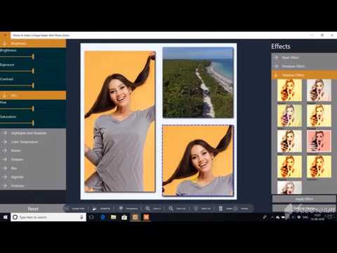 Photo and Video Collage For Windows 10 - YouTube