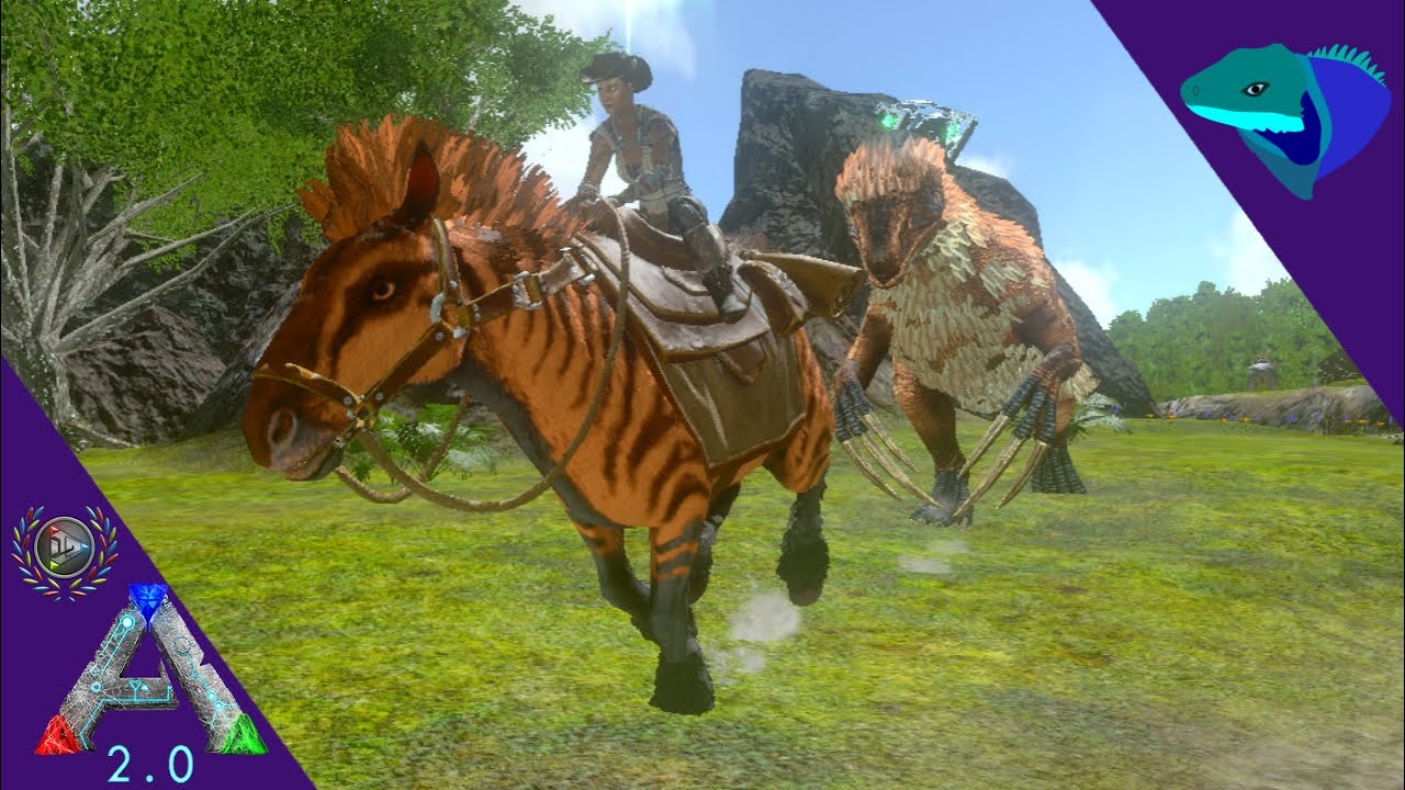 TURKEY TAMING TRIALS! TRYING TO GET OURSELVES A THERI! Solo ARK: Mobile ...