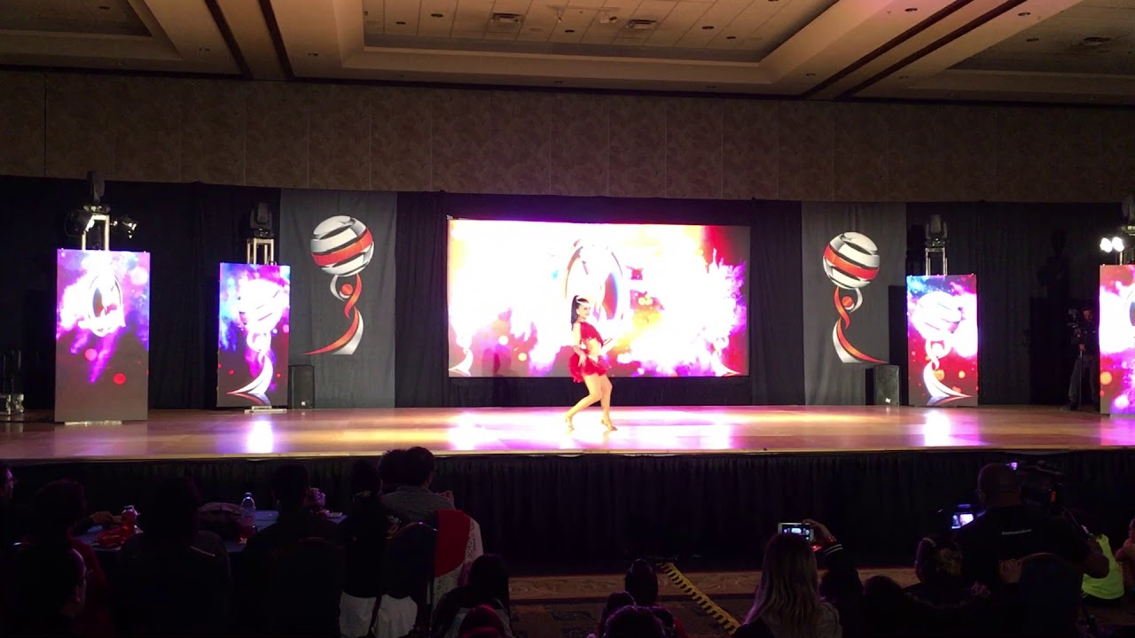 Elisa Costa WLDC 2017 Salsa Soloist Girl Junior FINAL 1st Place - YouTube