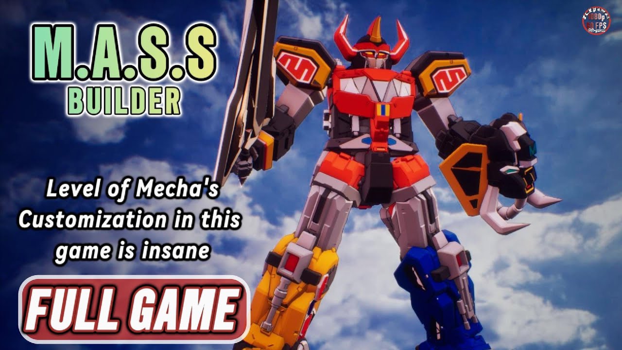 This is the must detailed Mecha Building and customization game - M.A.S ...