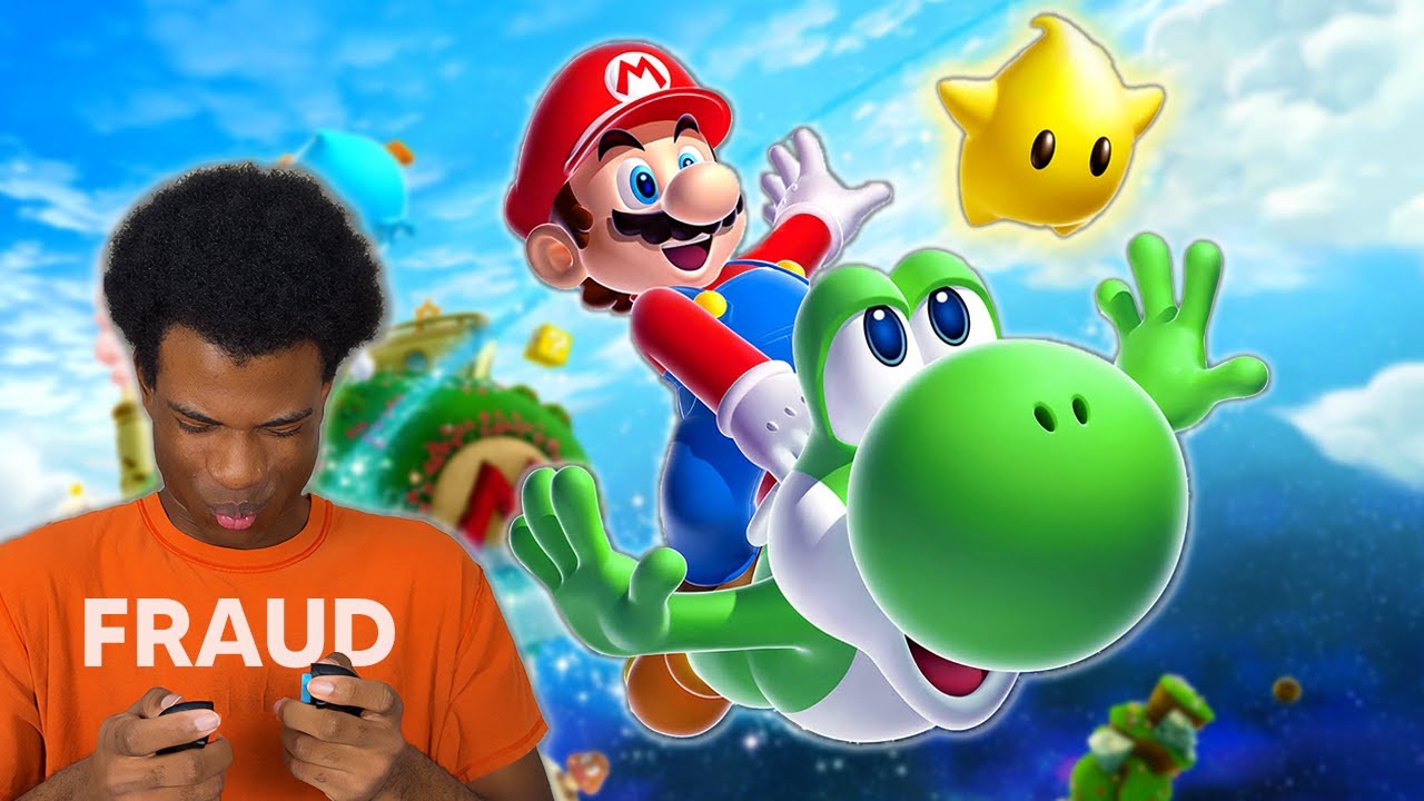 EATING Super Mario Galaxy 2 - YouTube