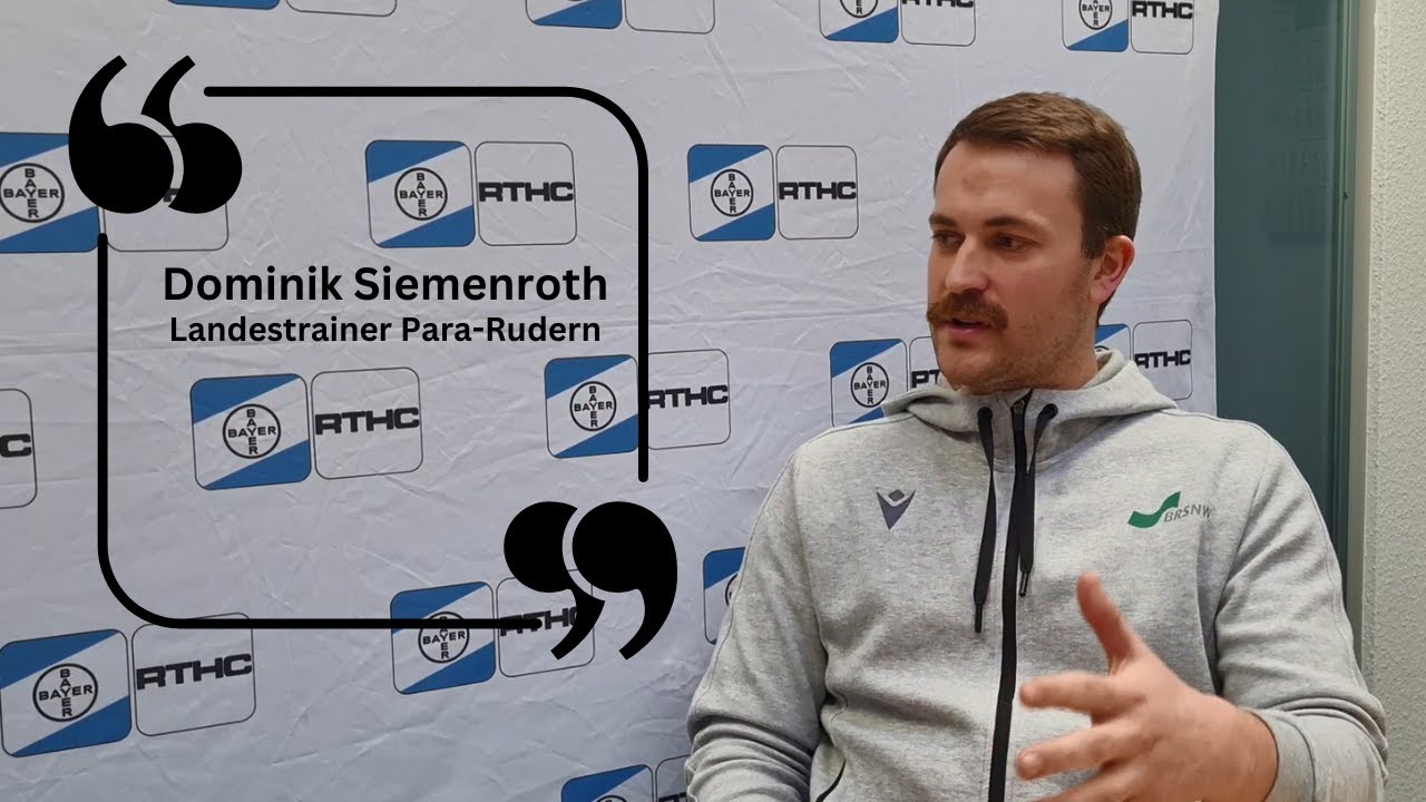 Interview - Dominik Siemenroth neuer Landestrainer Para Rudern - YouTube