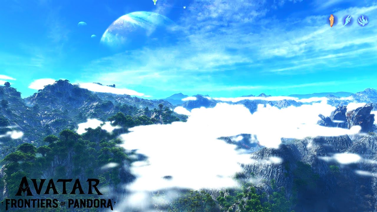 Free Falling From The Top of The Floating Mountains - Avatar Frontiers ...