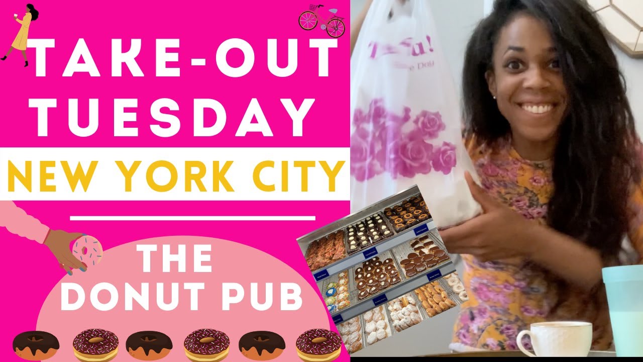 Take Out Tuesday from the Donut Pub in NYC - Erica Eats NYC - YouTube