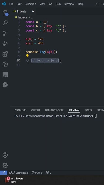 JavaScript Interview Question || Guess The Output || #shorts #ytshorts ...