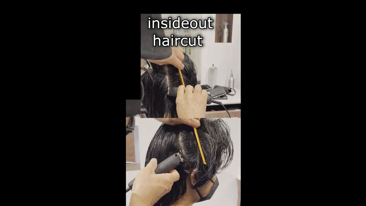 Inside out haircut - YouTube