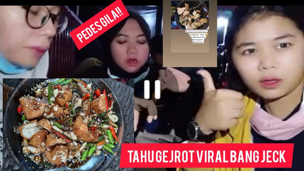 Makanan Viral Jaksel Tahu Gejrot Kebayoran Youtube
