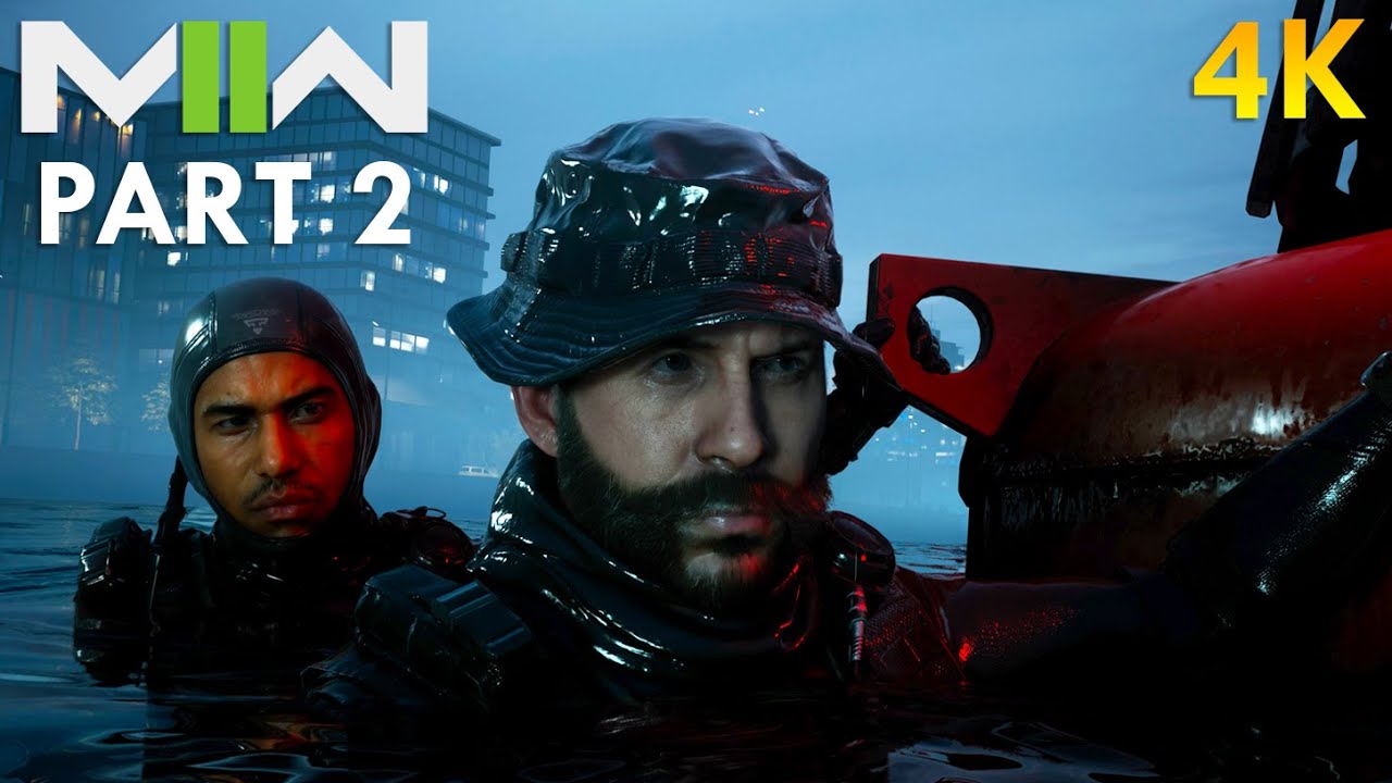 CALL OF DUTY MODERN WARFARE 2 | GAMEPLAY PART 2 [4K 60FPS] - No ...