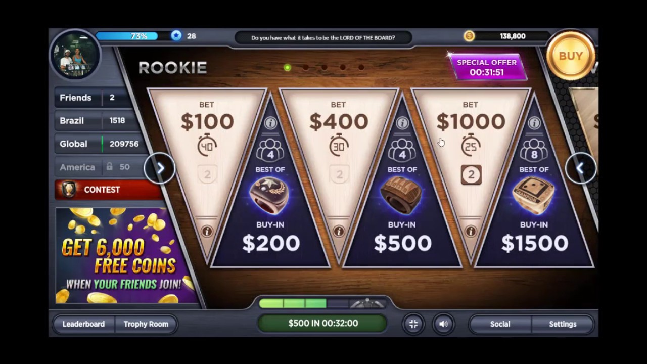 Backgammon Live Hack 100% - YouTube