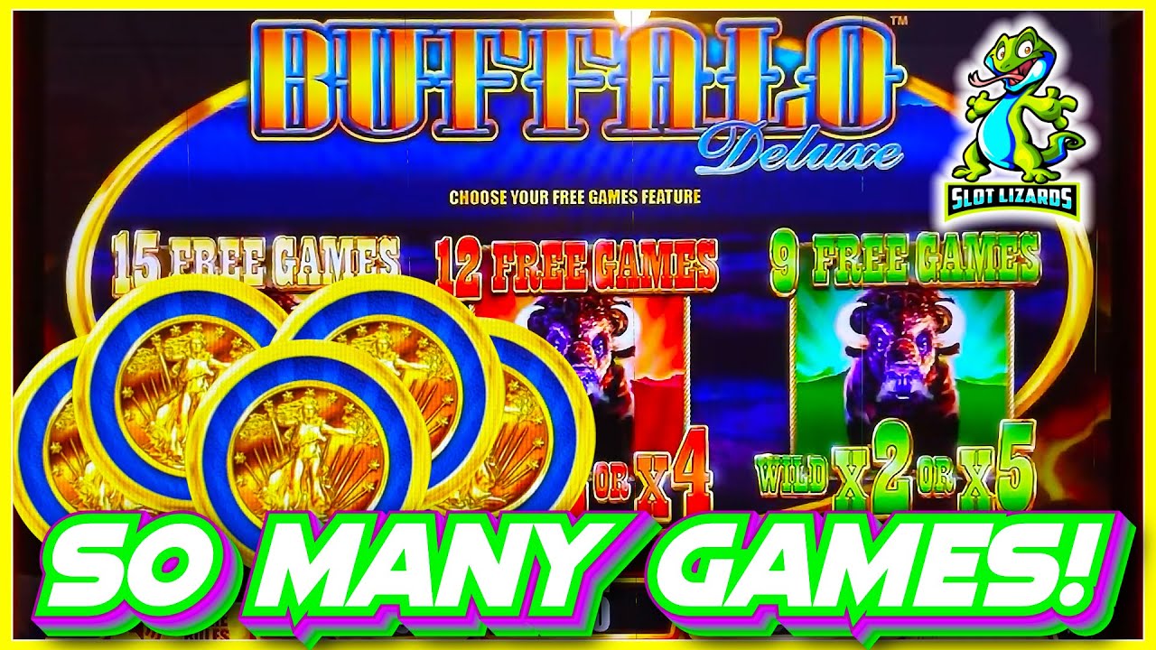 AWESOME MULTIPLIER BIG WIN!!! BACK TO BACK! Buffalo Deluxe Legends Slot ...