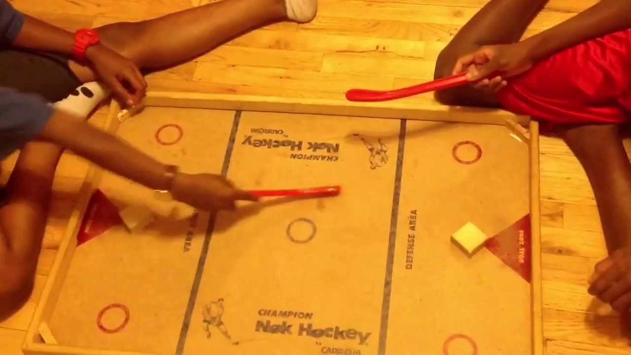 How to play Nok Hockey - YouTube