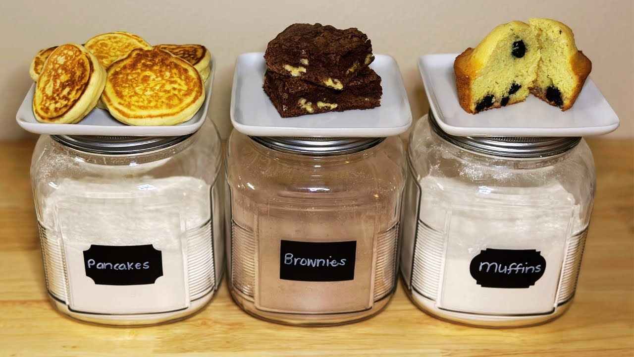 Homemade Boxed and Baking Mixes | Brownie Mix | Muffin Mix | Pancake ...