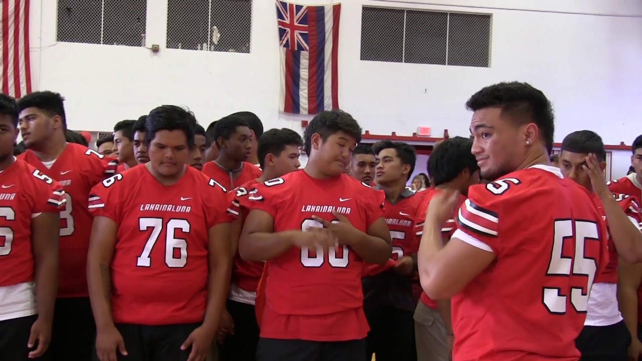 2018 Football Alma Mater O Kou Aloha - YouTube