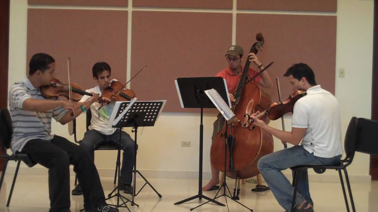 Jazz in Case String Quartet, My favorite things - YouTube
