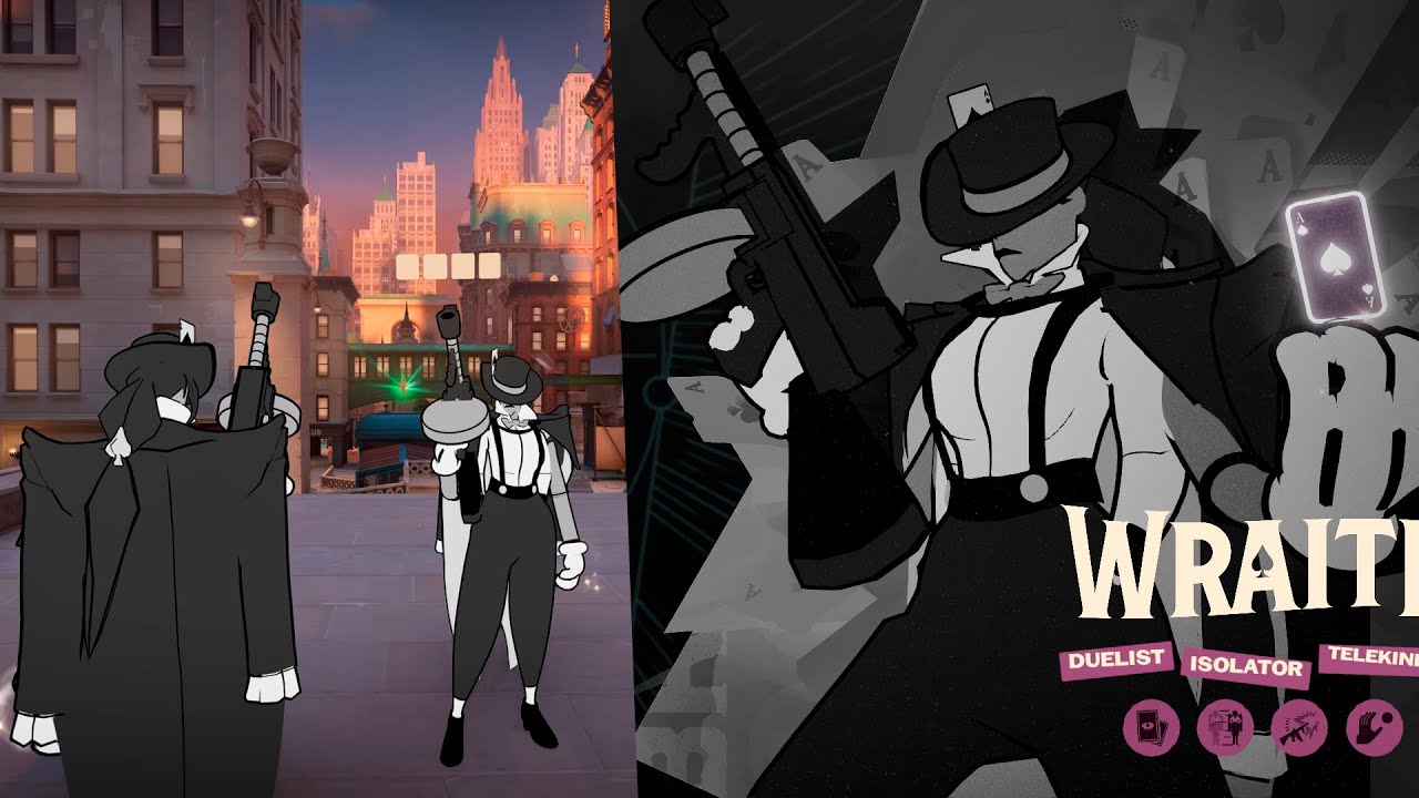 Toon Wraith Mod Deadlock - YouTube