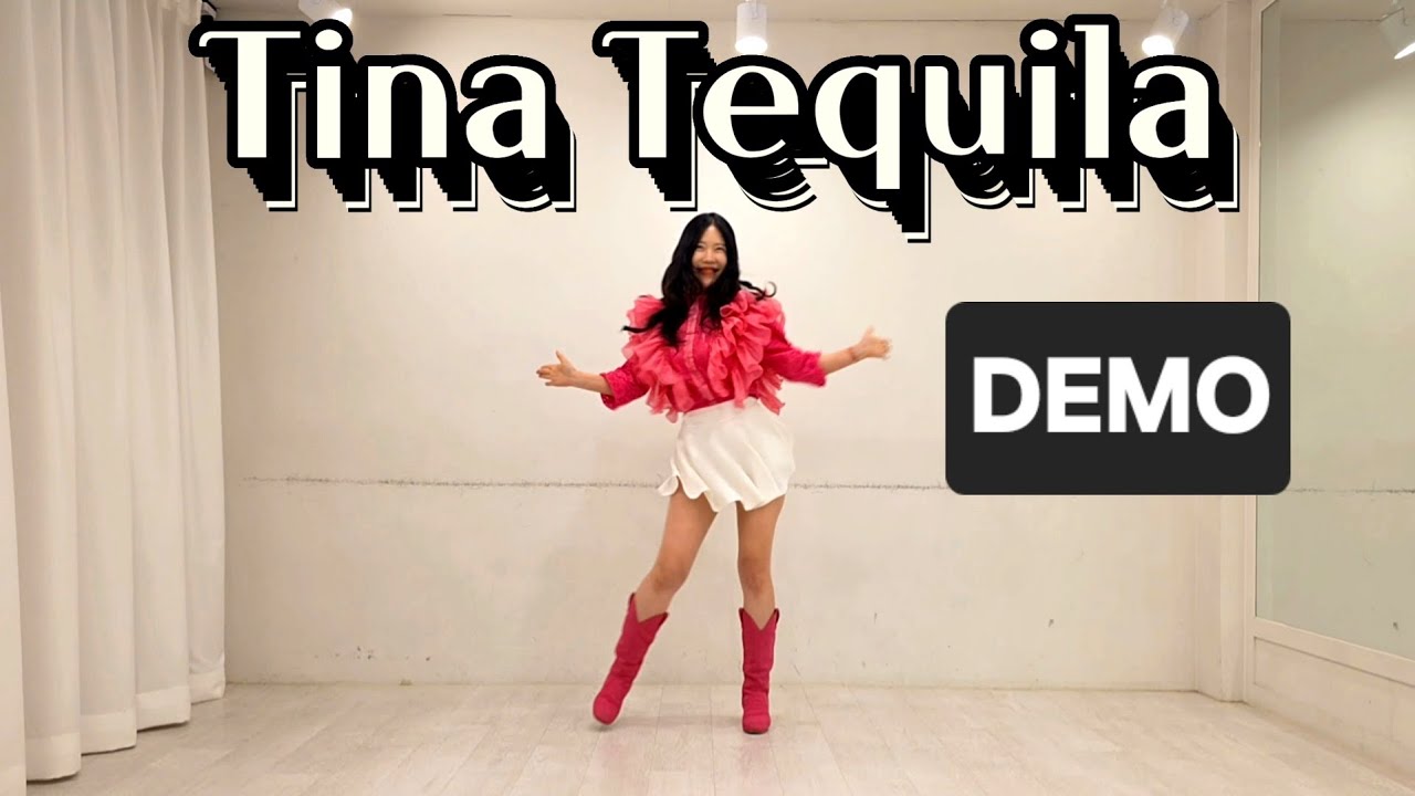 Tina Tequila Line Dance/ Absolute Beginner/ Choreo:Ivonne Verhagen/ 티나 ...