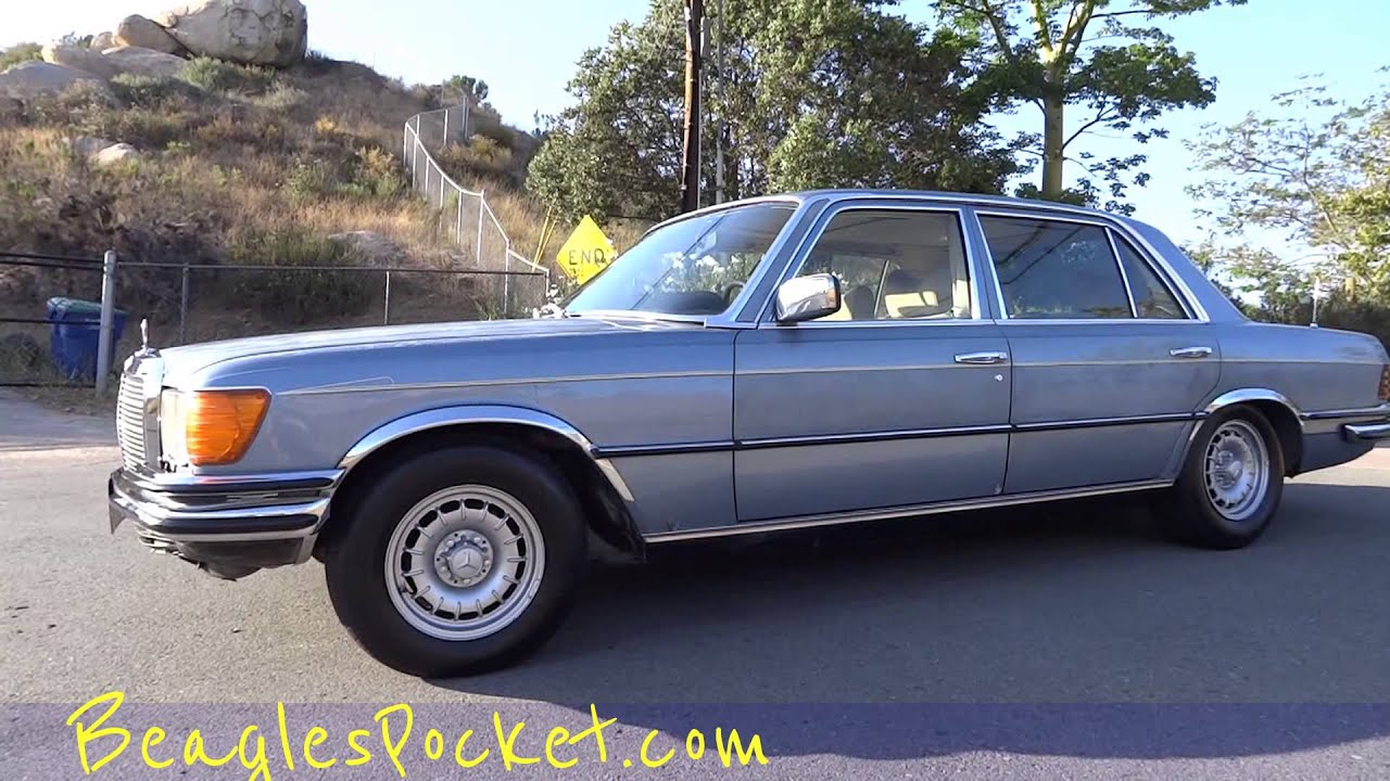 Mercedes Benz 6.9 450SEL W116 S Class 98,000 Orig Mi Saloon Hydraulic ...