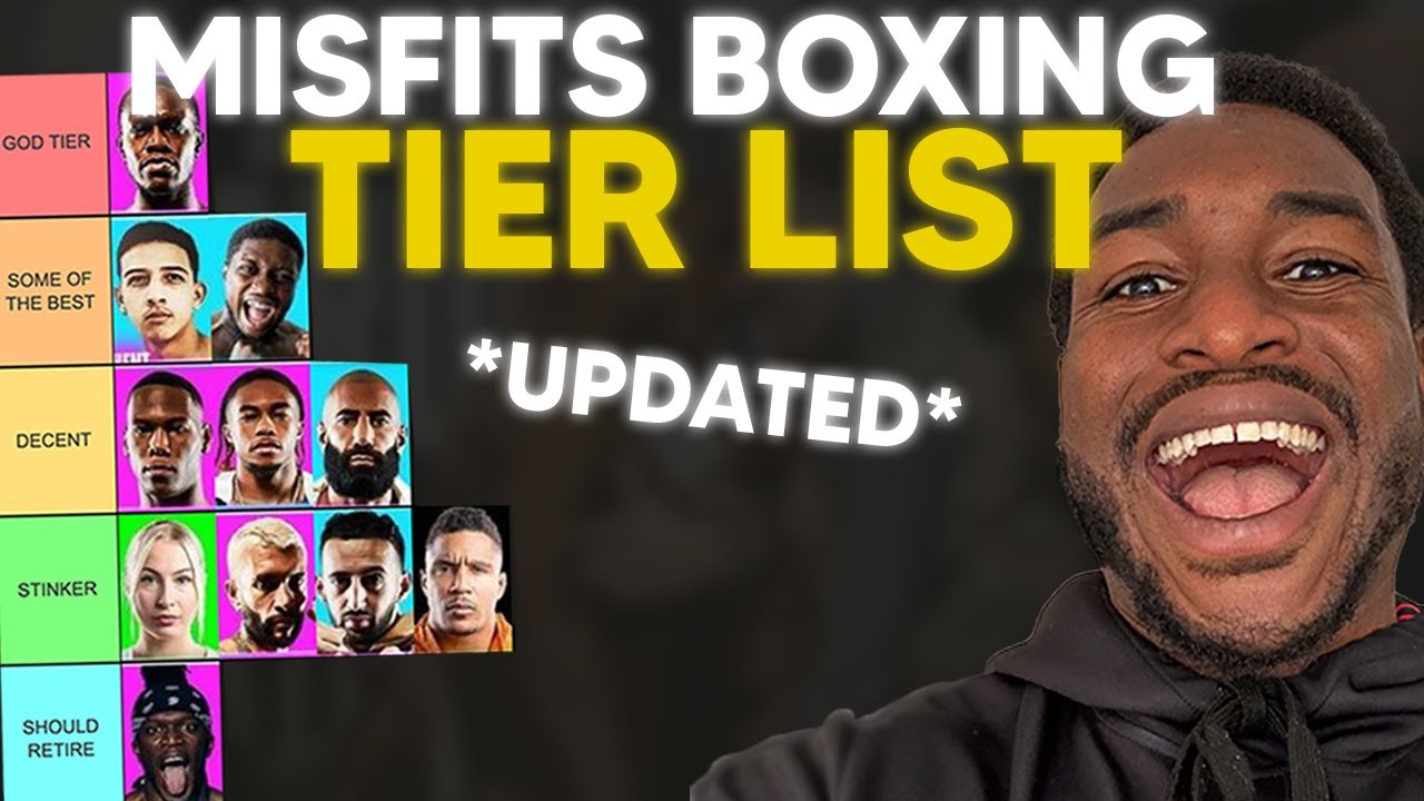 Misfits Boxing Tier List 2024 Updated YouTube misfits-boxing-tier-list-2024-updated-youtube