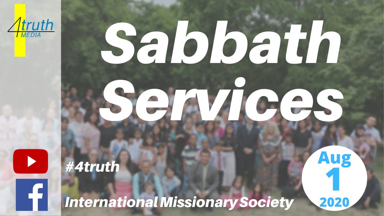 Online Sabbath Services | August 1, at 9:45 am - YouTube