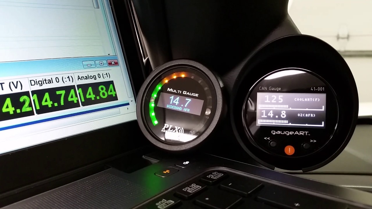 WBO2 responce: gaugeART Can Gauge vs PLX DM-6 vs Kpro4 Analog 0 input ...