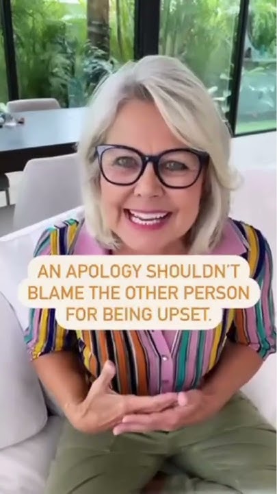 What An Apology Doesnt Sound Like Shortvideo Youtubeshorts