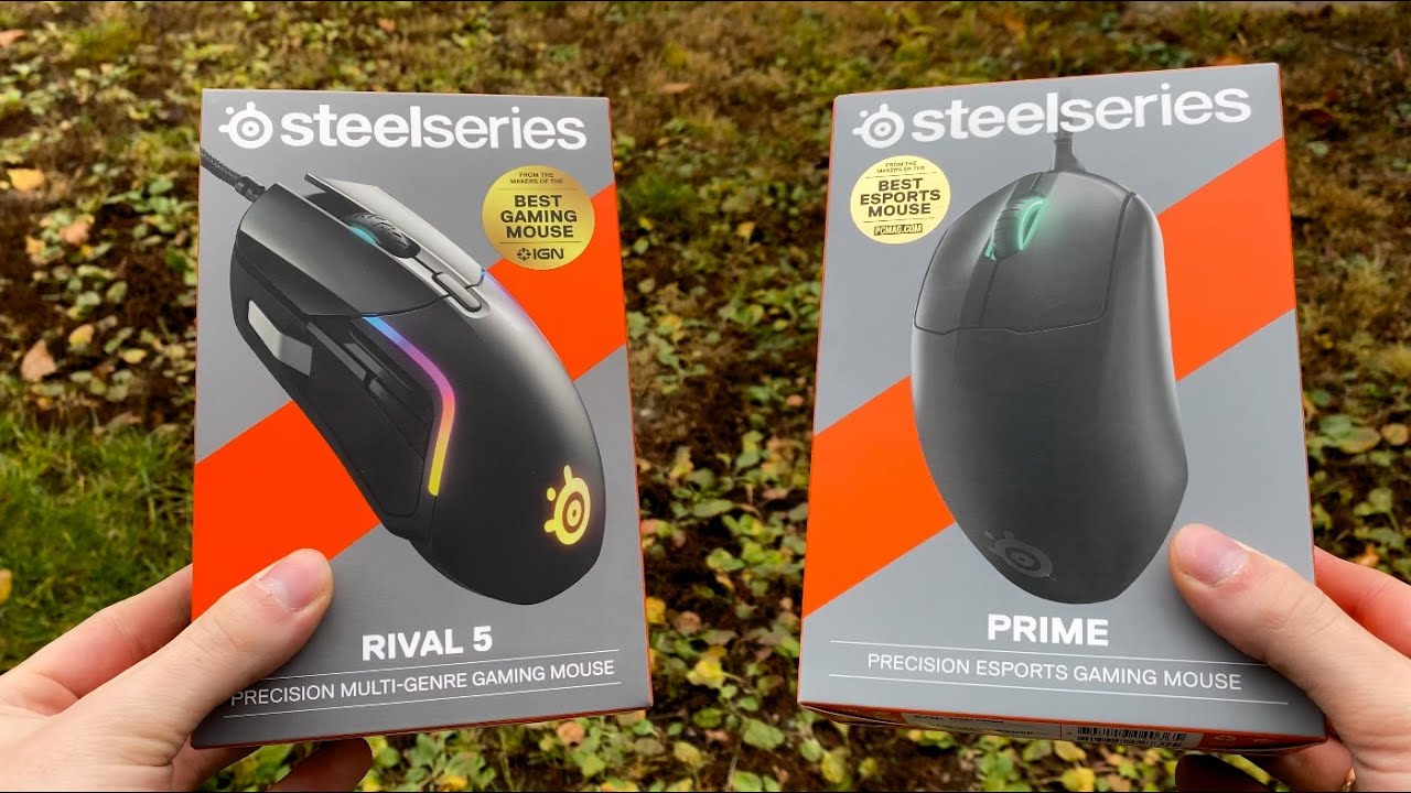 RGB vagy Letisztultság? Steelseries Prime VS Rival 5 Gamer Egér ...
