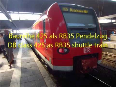 Baureihe 425 als RB35 Pendelzug /// DB class 425 as RB35 shuttle train ...