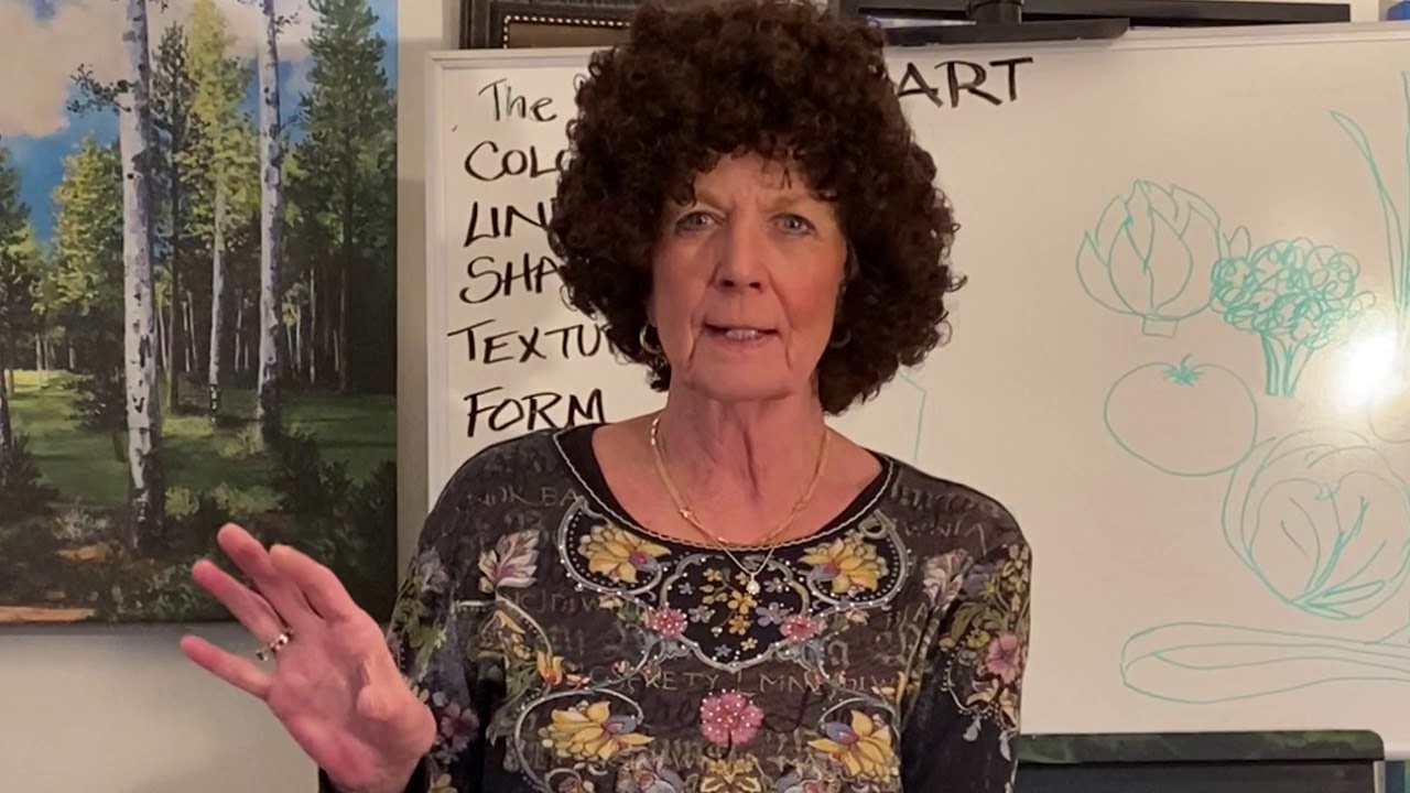 Beth Zink That Painting Show Day 10 "All About Shape and Form" - YouTube