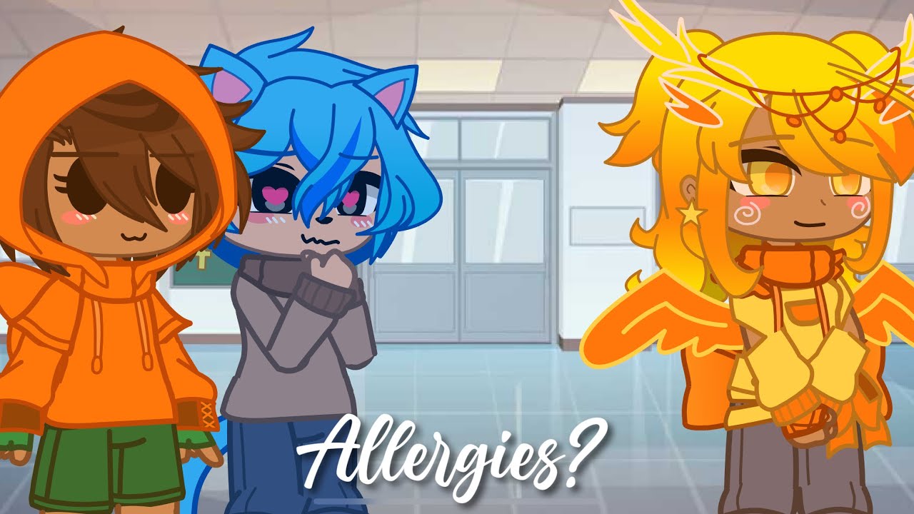 || Allergies? 🤧💕 || 💛PenBall🩵 || ft.Darwin || TAWOG || my AU || Gacha ...