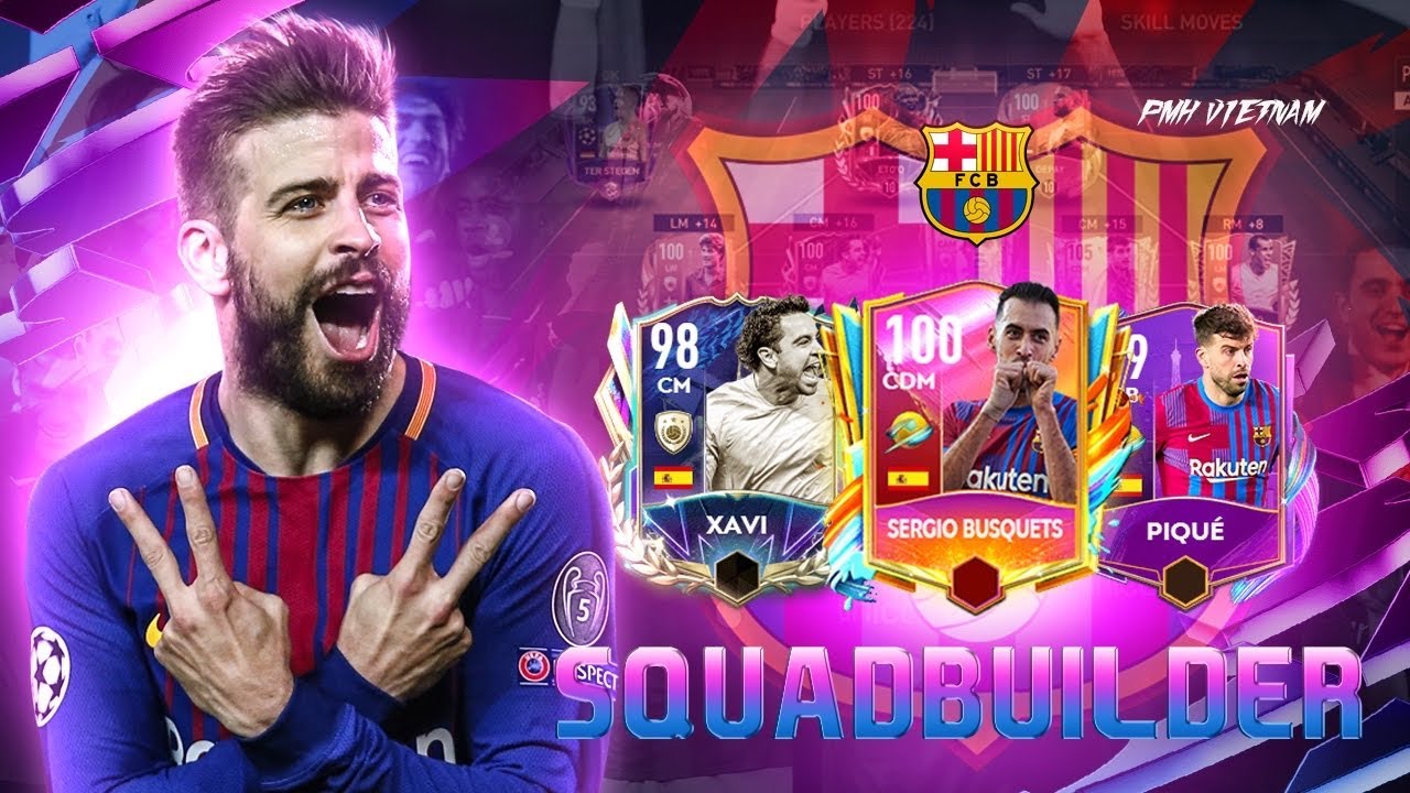 I BUILT FULL MASTER BARCELONA FC SQUAD BUILDER | NHỮNG HUYỀN THOẠI CỦA ...