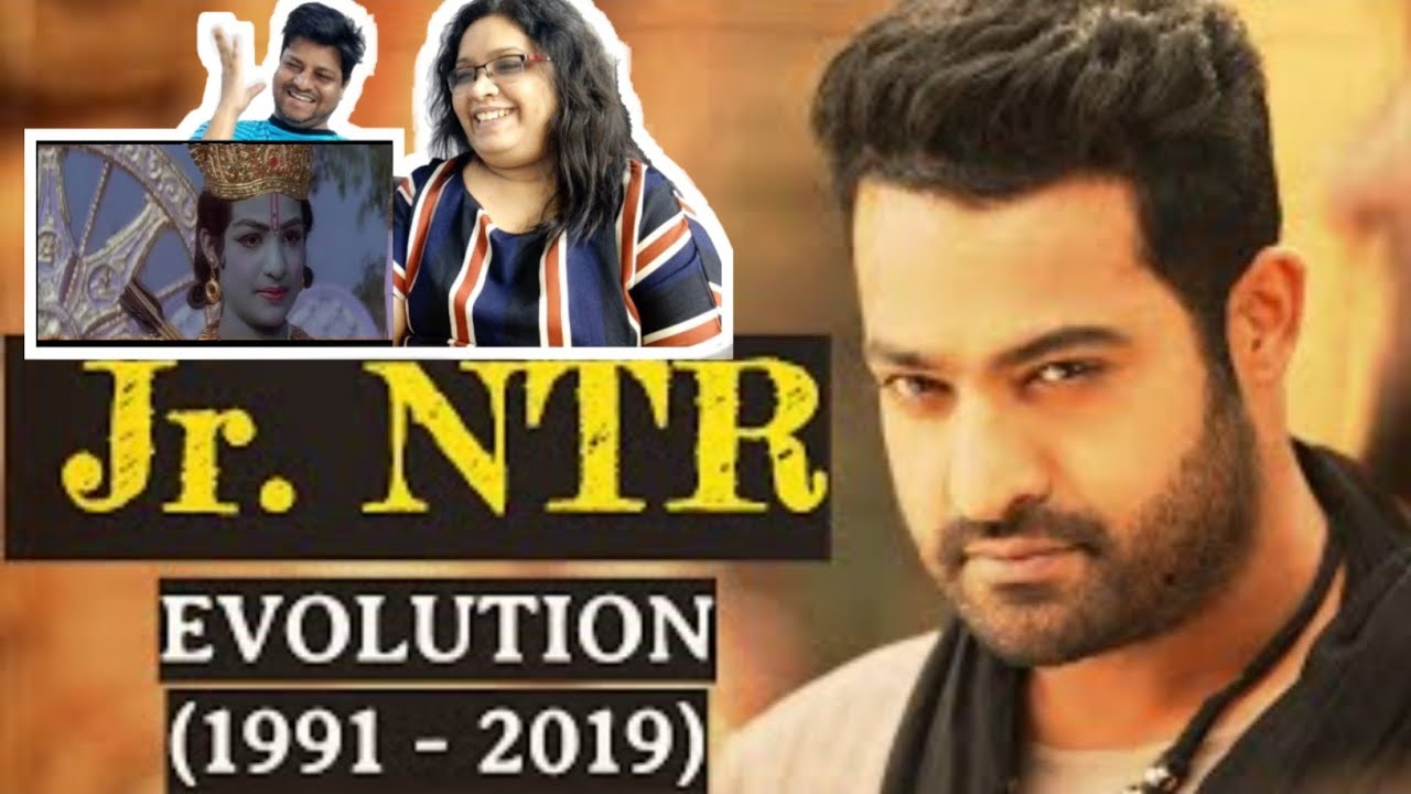 Jr NTR EVOLUTION (1991 - 2019) REACTION | JR NTR | JrNTR 20 YEARS ...