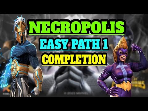 Mcoc Necropolis Easy Path 1 - YouTube