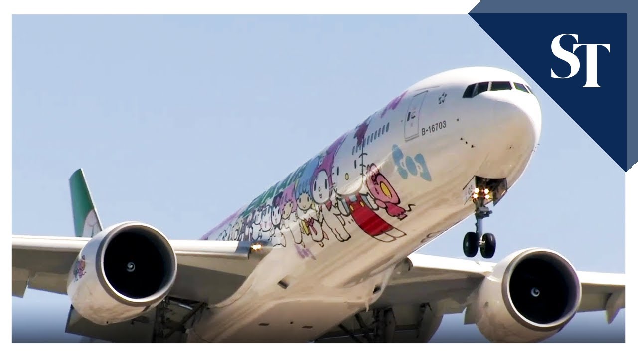 Travellers in Asia snap up 'flights to nowhere' - YouTube