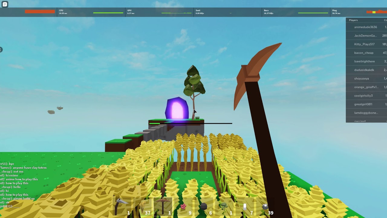CRAFTED A STONE PICKAXE! - YouTube
